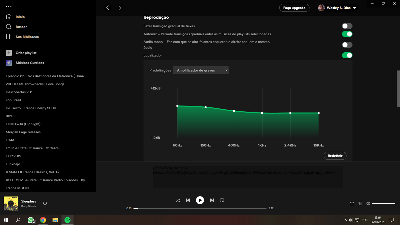 Como aumentar o grave do Spotify no PC - [RESOLVIDO]